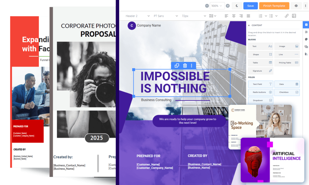Professional Proposal Management - Invoice Crowd